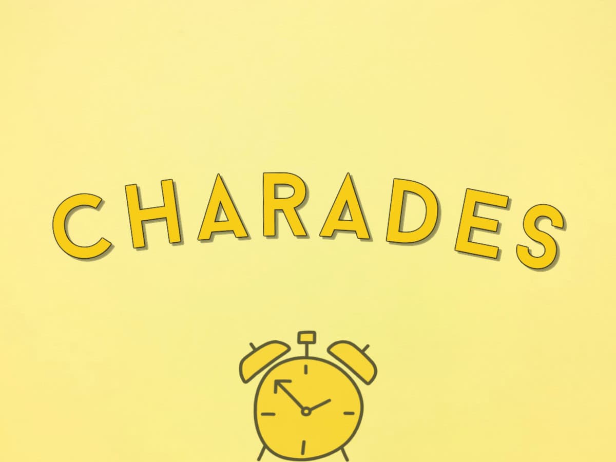 60 Easy Charades Prompts | PartyGameGuide.com